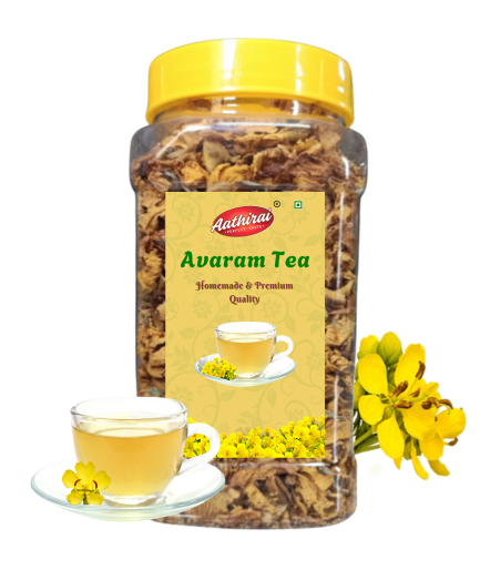 Aathirai Dried Avaram Poo/Senna Flower Tea - 25 GMS | Organic Herbal T ...