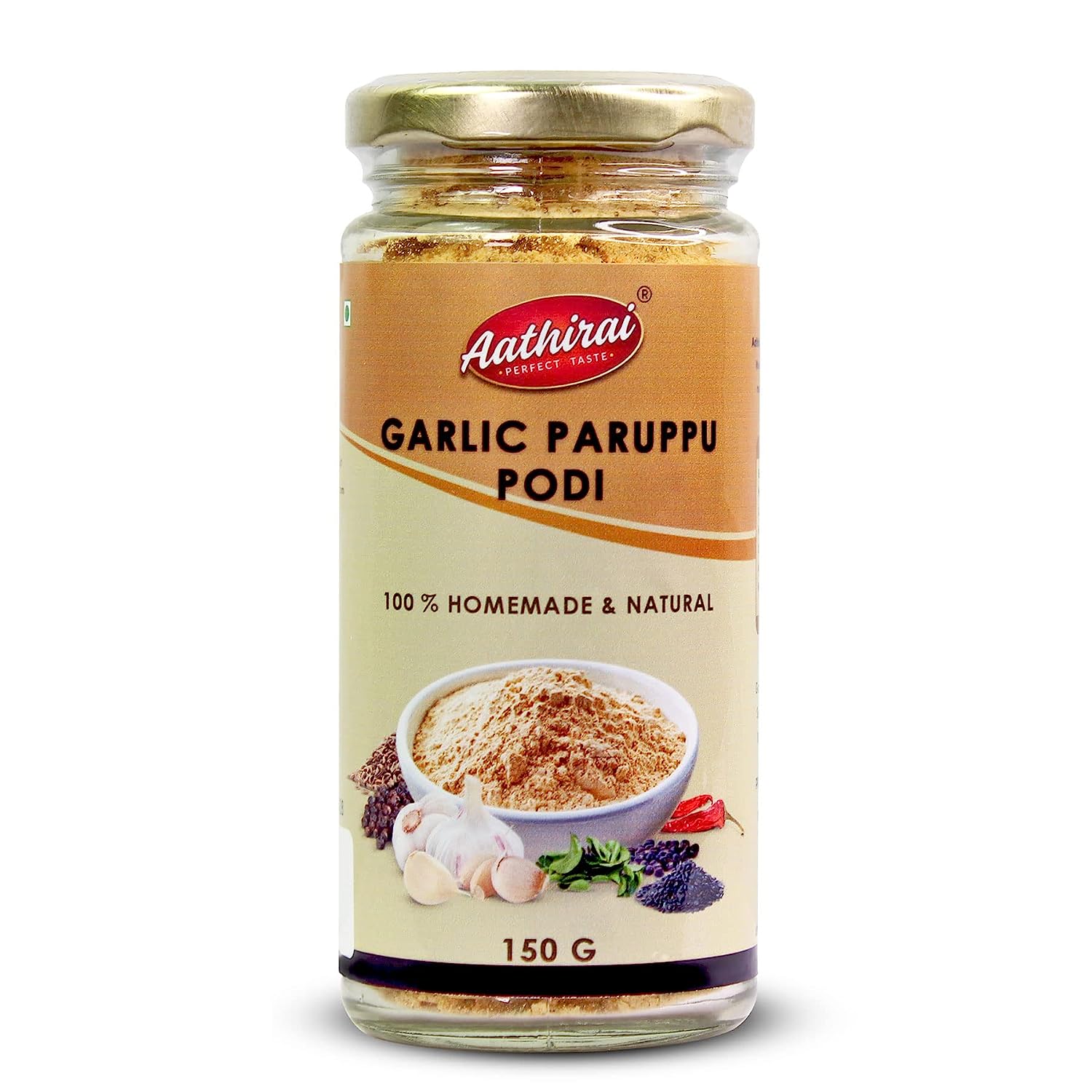 Garlic Dal Podi | Best Homemade Podi | Order Online Now - Aathirai ...