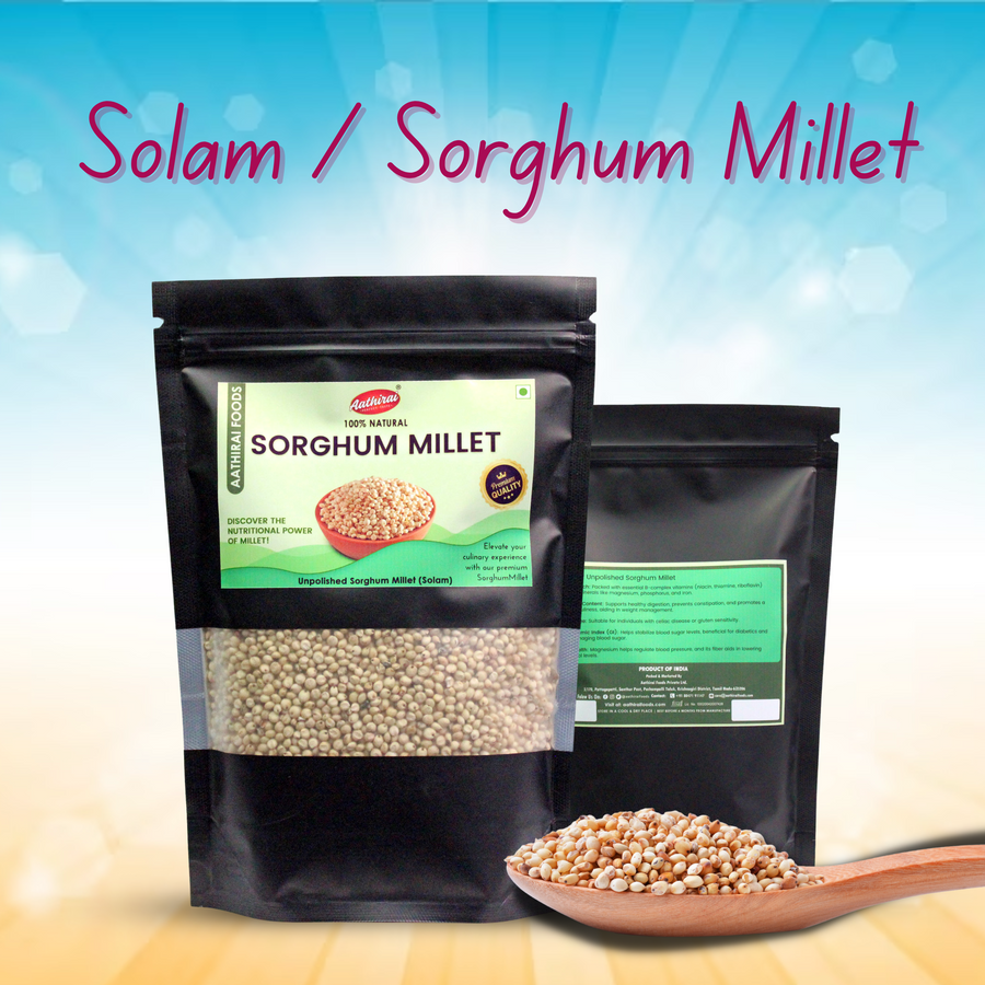 Solam / Sorghum | White Solam | Order Online - Aathirai – Aathirai ...