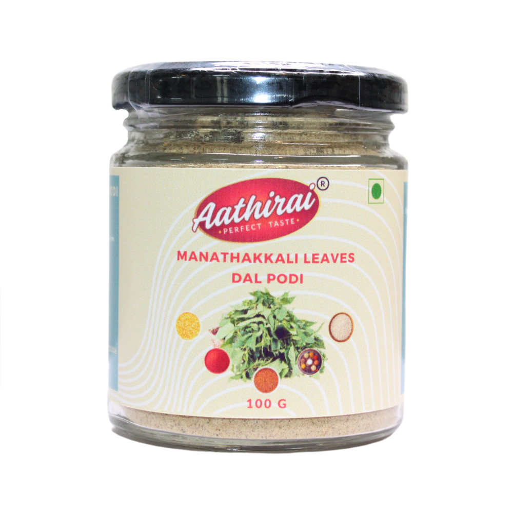 Manathakkali Leaves Dal Podi | Order Online Now - Aathirai – Aathirai ...