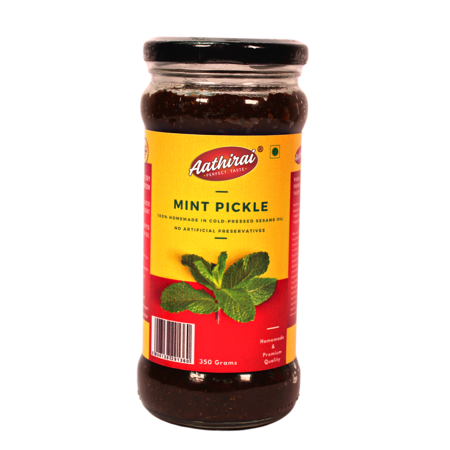 Mint Pickle | Best Homemade Mint Pickle | Order Online Now - Aathirai ...