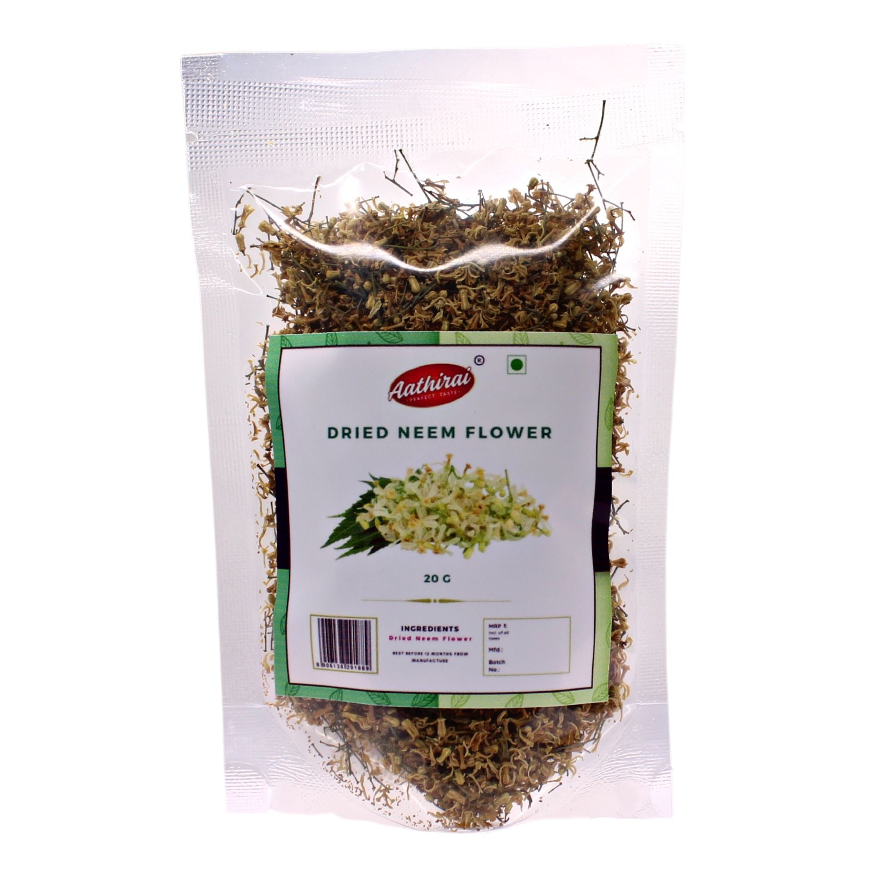 Aathirai Dried Neem Flower | 20 GMS – Aathirai Foods Private Limited
