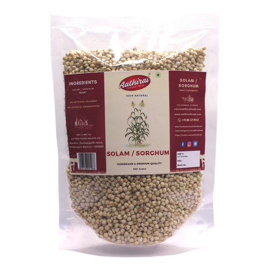 Solam / Sorghum | White Solam | Order Online - Aathirai – Aathirai ...