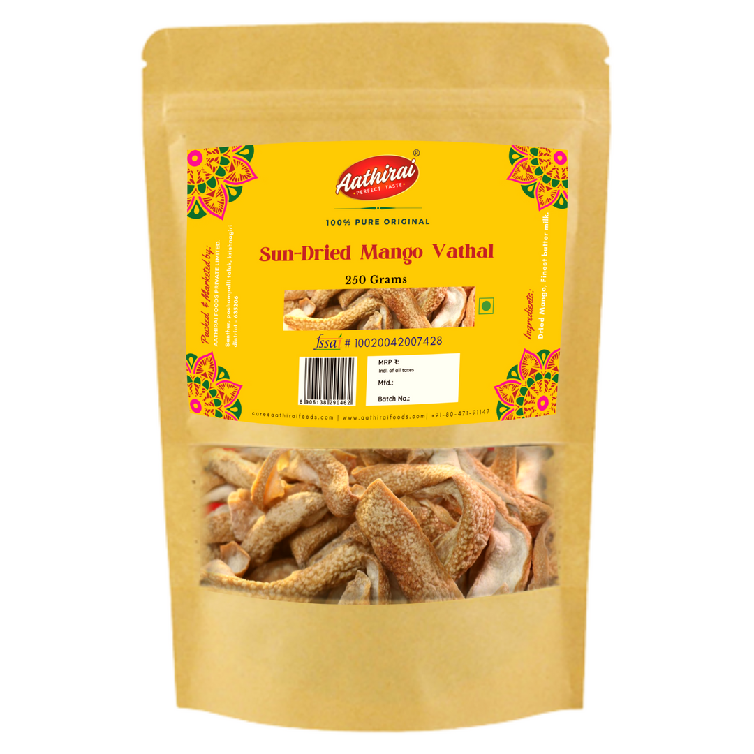 Mango Vathal | Sun Dried Vathal | Order Online - Aathirai – Aathirai ...