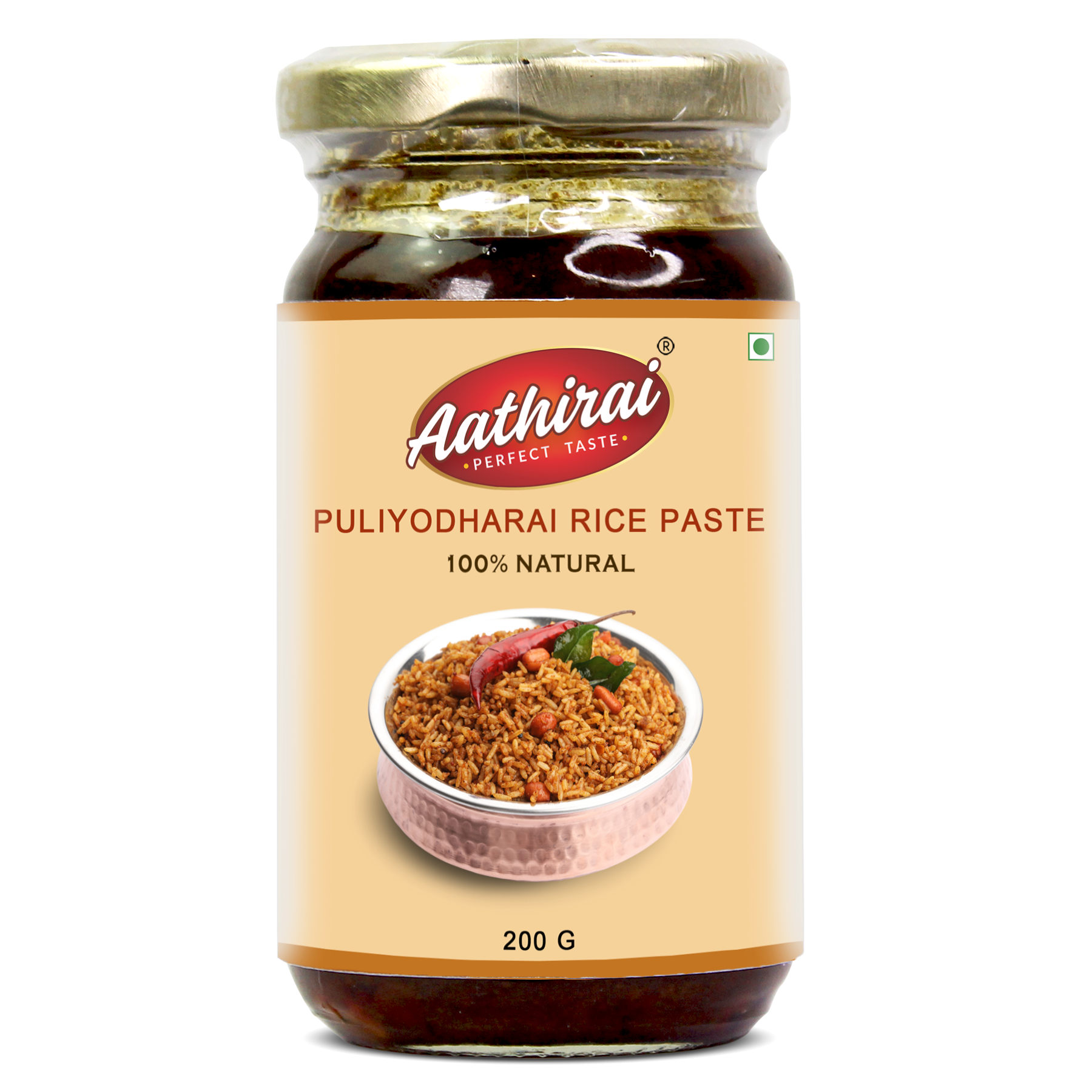 Puliyodharai Rice Paste | Order Online - Aathirai – Aathirai Foods ...